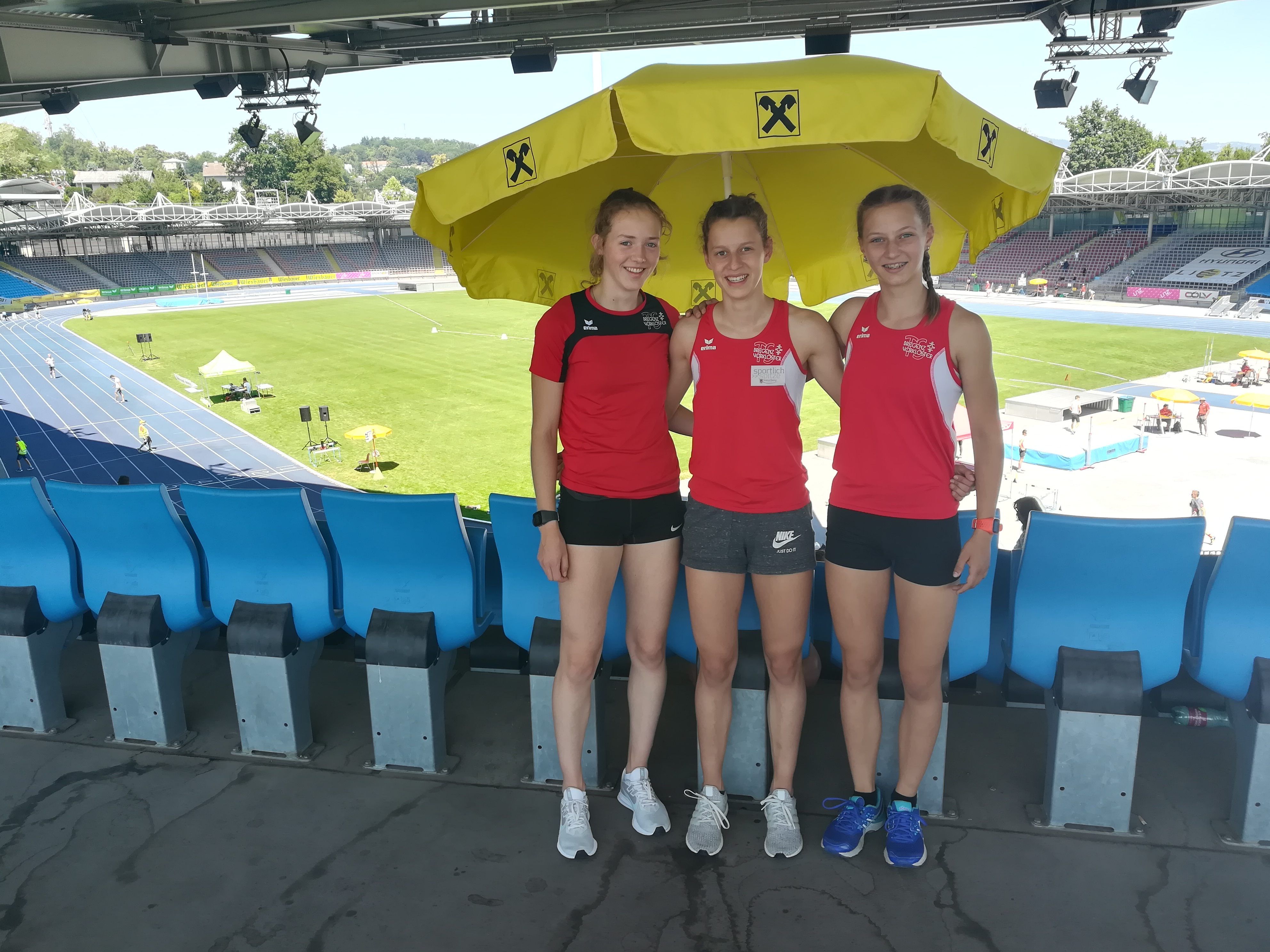 Olympia Startplatz, Gold und 2x Silber für die TS Bregenz-Vorkloster ...