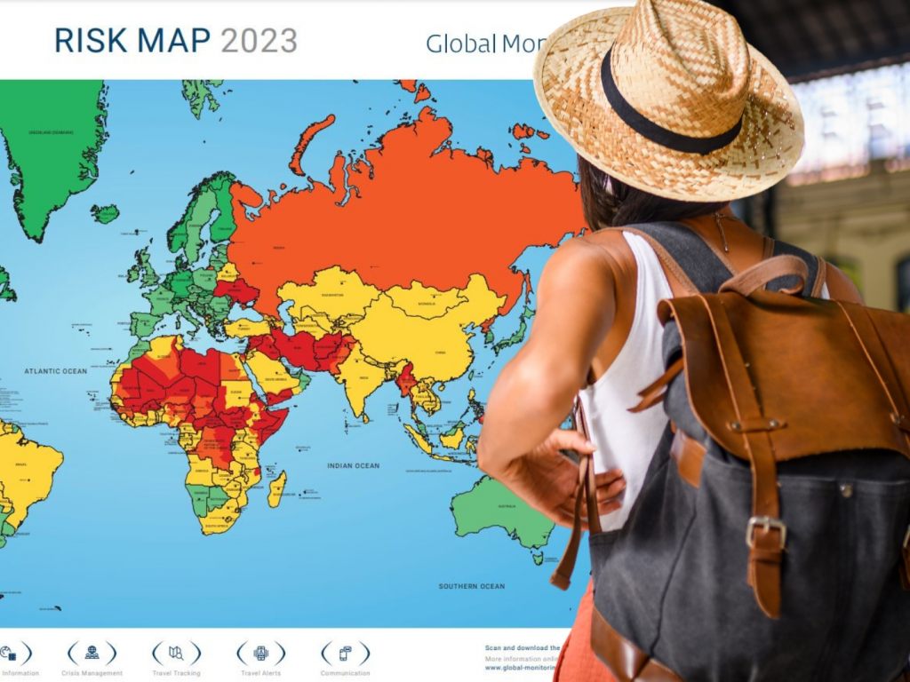 “Risk Map” zeigt Orte, die besonders gefährlich sind - Welt -- VOL.AT
