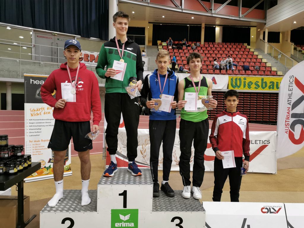 Bronzemedaille für Lorenz Wirth bei den ÖM U18 - Lauterach | VOL.AT