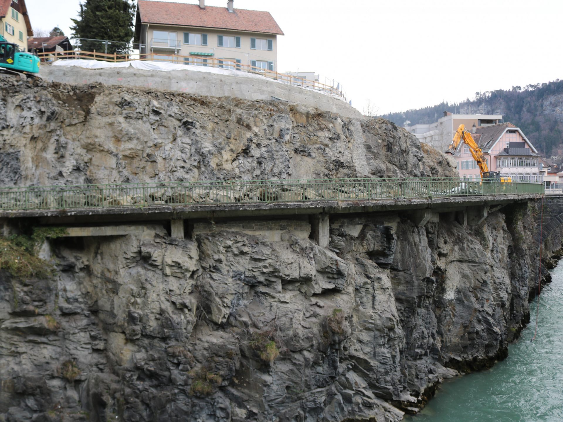 Sprengarbeiten in der Kapfschlucht - Feldkirch | VOL.AT
