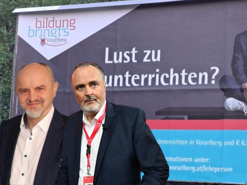 Lehrermangel: So reagiert man in Burgenland auf die Vorarlberger Kampagne - Vorarlberg -- VOL.AT