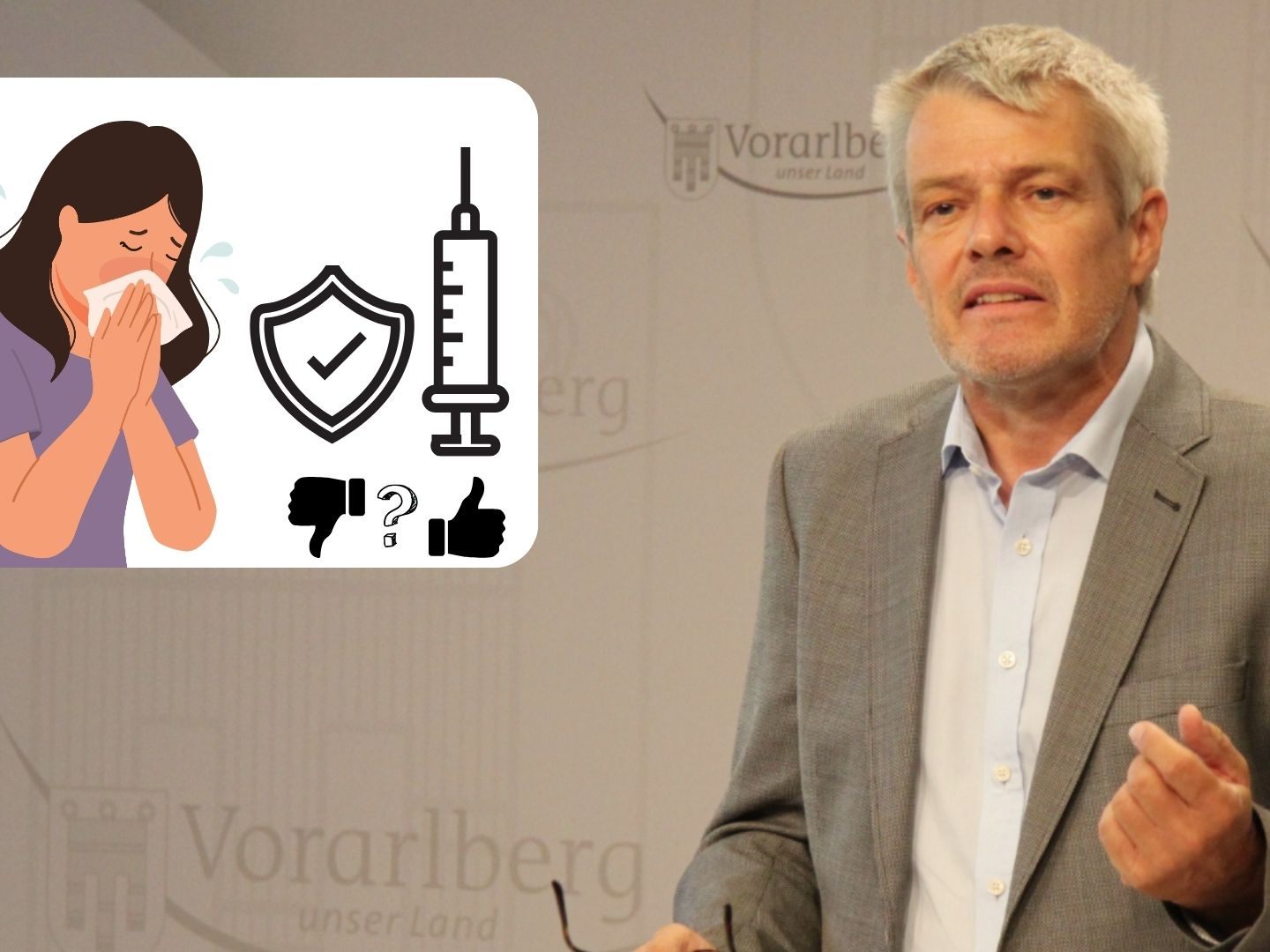 Die Grippewelle hat Vorarlberg immer mehr im Griff: Sind Sie geimpft ...
